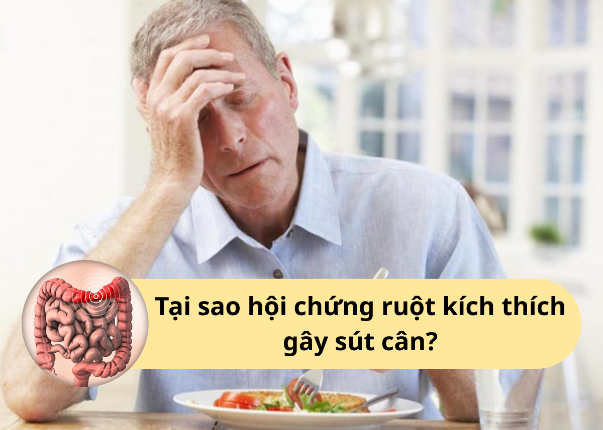 Tại sao hội chứng ruột kích thích gây sút cân? Phân tích 5 cơ chế tiềm ...